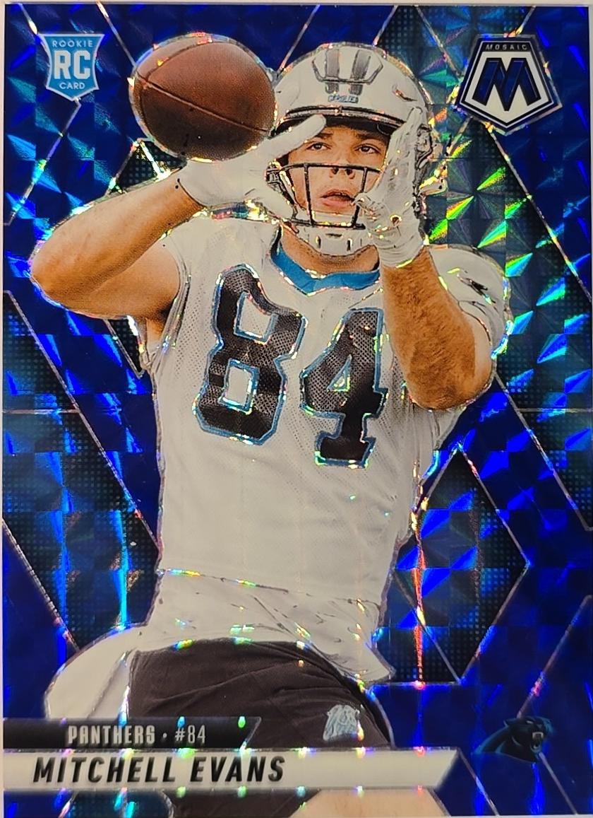 Mitchell Evans [Mosaic Blue] #344 Prices | 2025 Panini Mosaic ...