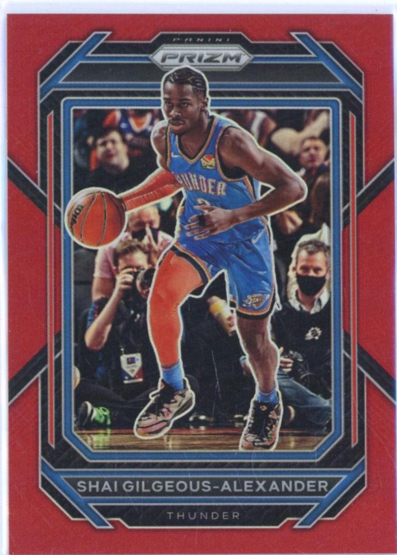 Shai Gilgeous Alexander [Red] #64 Prices | 2022 Panini Prizm ...
