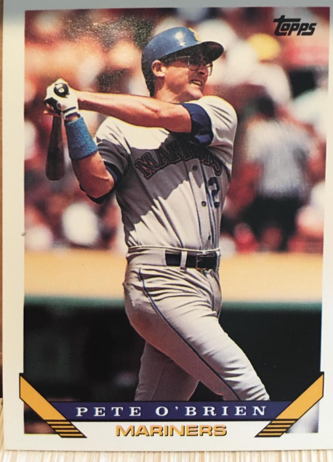 Pete O'Brien #125 Prices | 1993 Topps | Baseball Cards