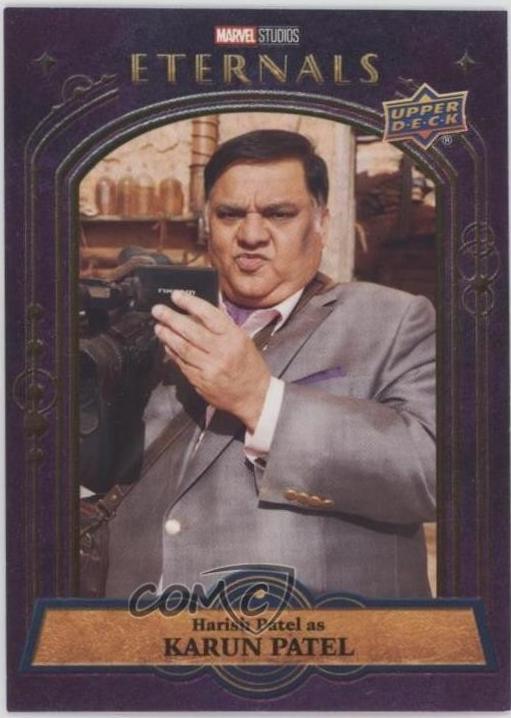 Harish Patel as Karun Patel [Purple] #85 Prices | Marvel 2023 Eternals ...