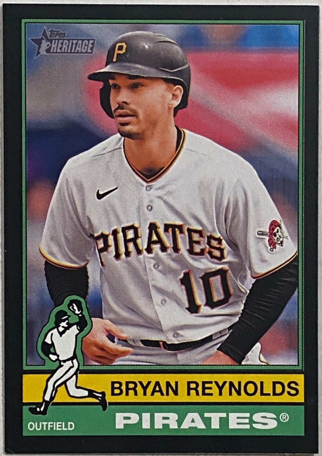 Bryan Reynolds [Black Border] #47 Prices | 2025 Topps Heritage ...