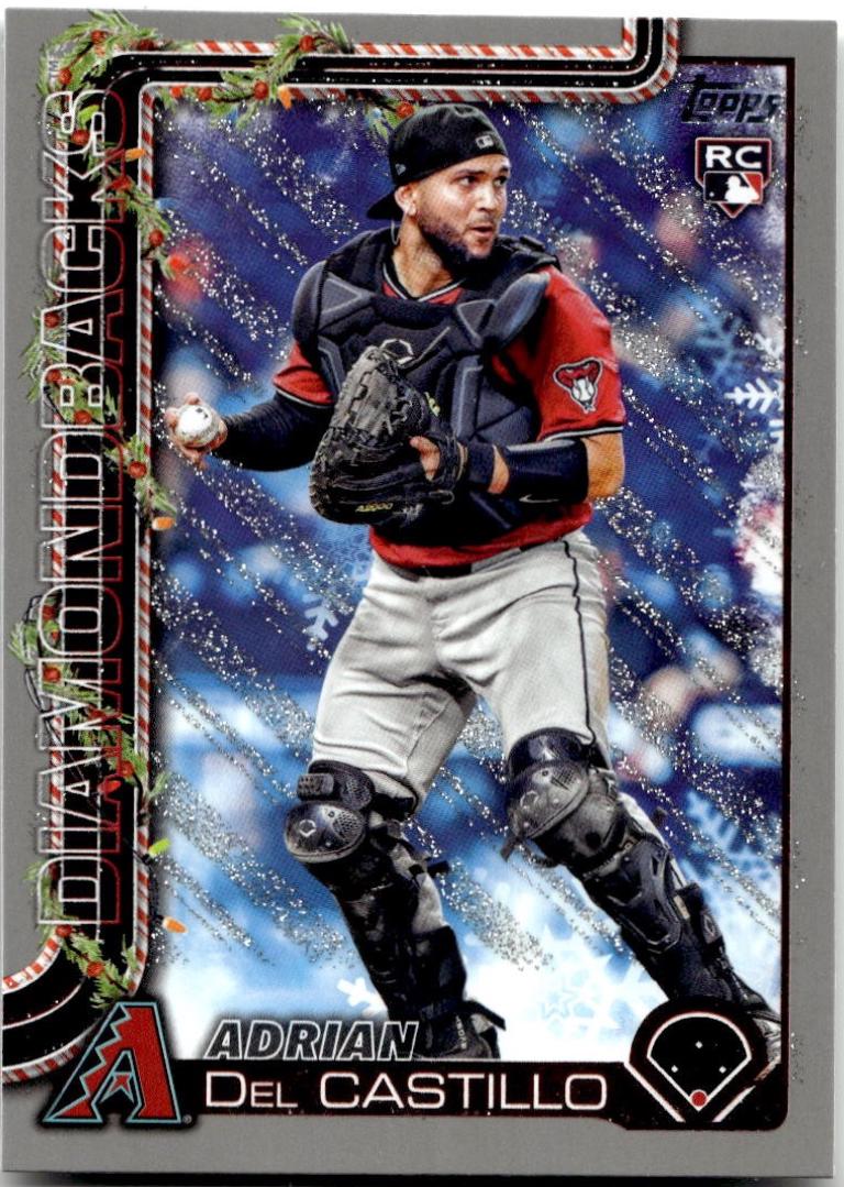 Adrian Del Castillo [Glitter] #H181 Prices | 2025 Topps Holiday ...