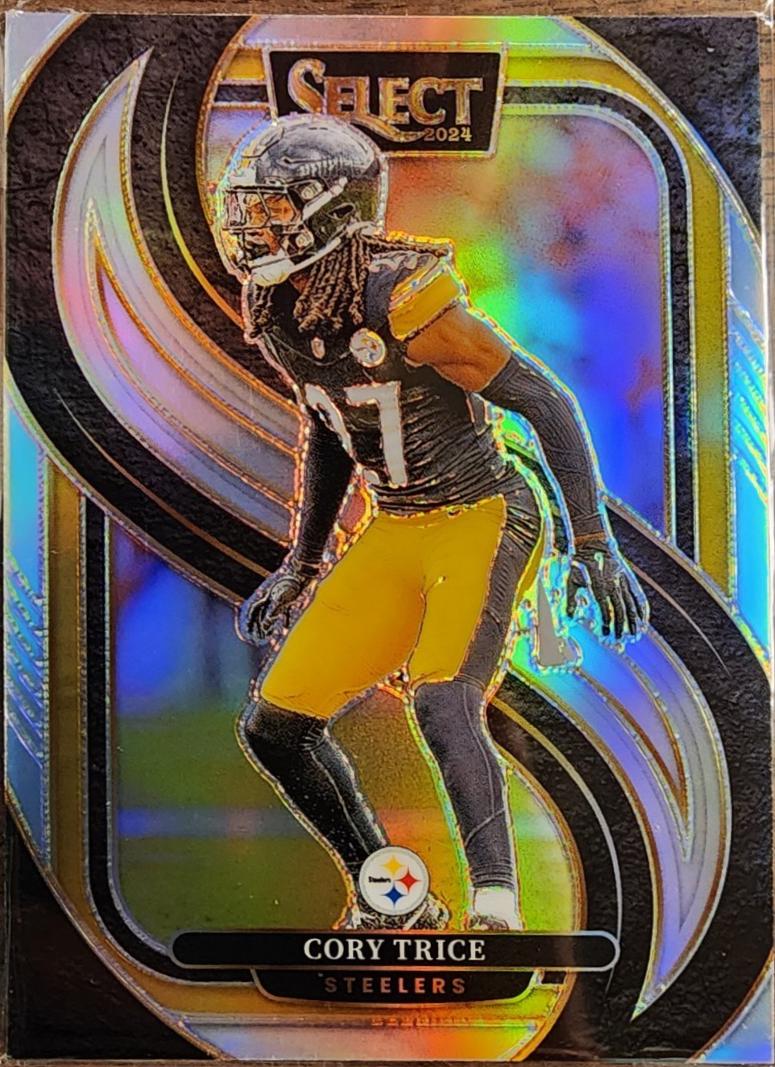 Cory Trice [Silver Prizm] #140 Prices | 2024 Panini Select | Football Cards