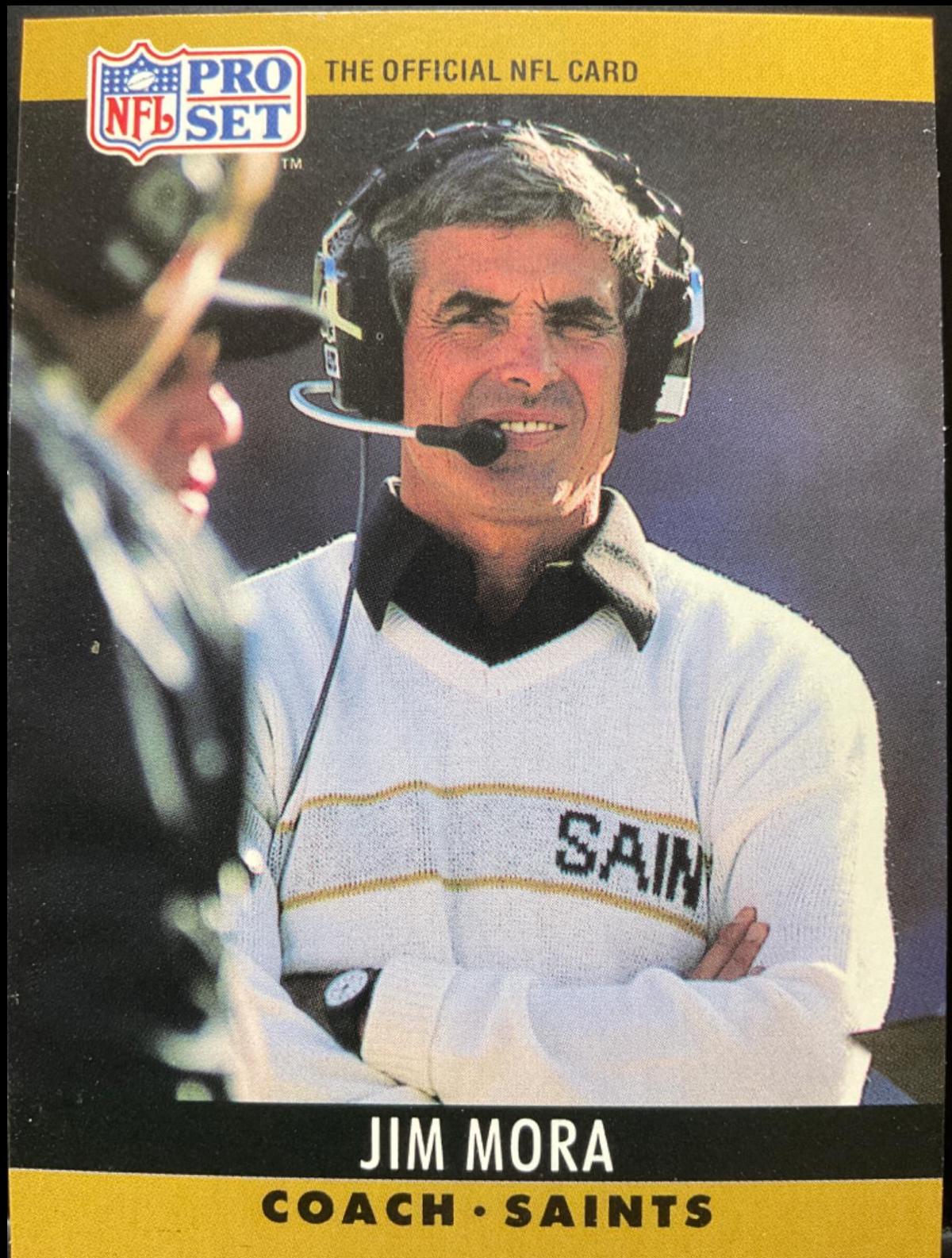 Jim Mora #221 Prices | 1990 Pro Set | Football Cards