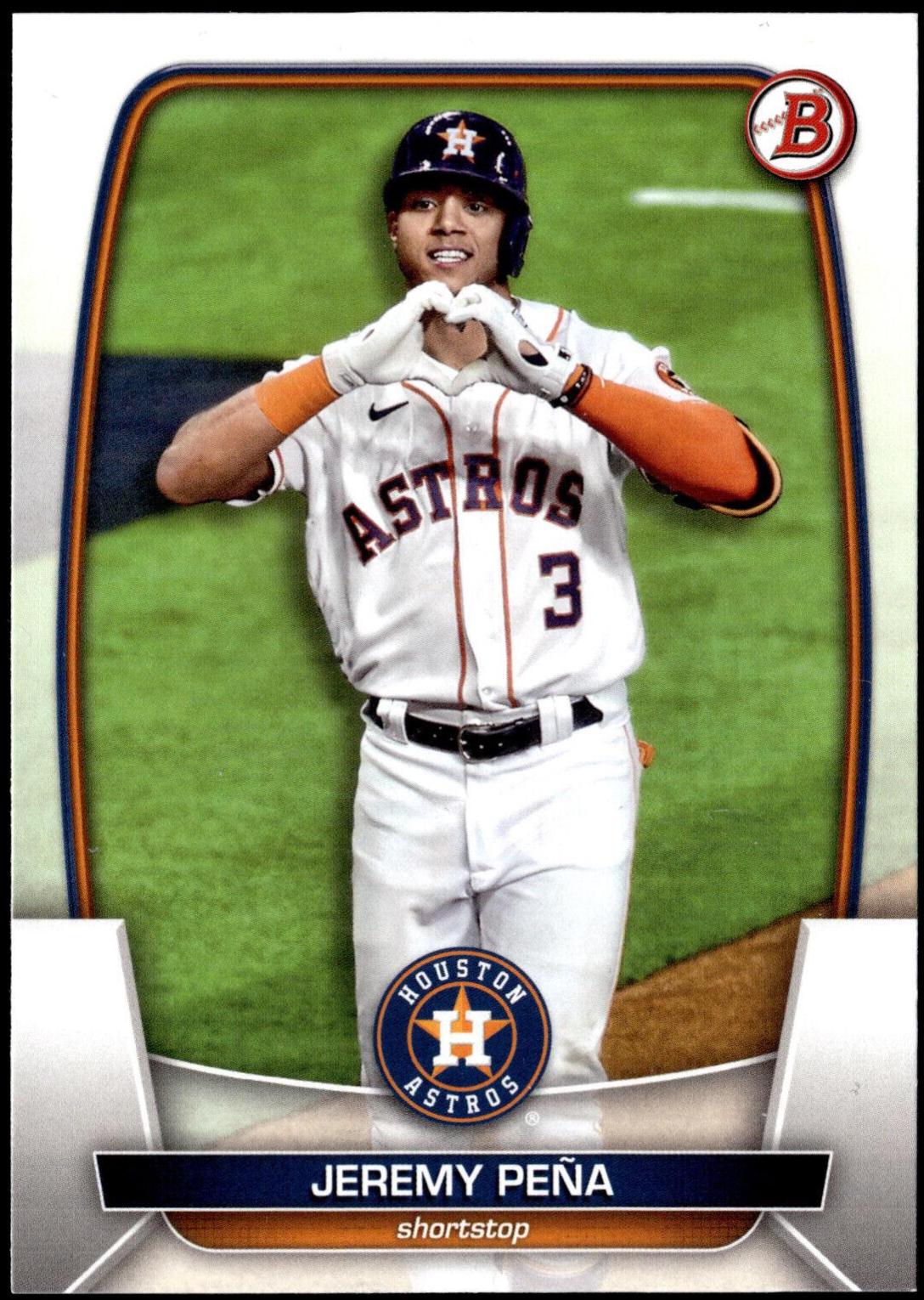 Jeremy Pena #77 Prices | 2023 Bowman | Baseball Cards