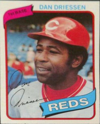 Dan Driessen #325 Prices | 1980 Topps | Baseball Cards