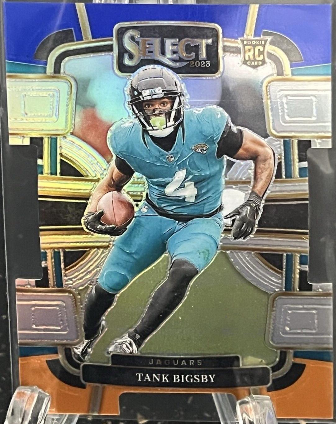 Tank Bigsby [Blue Orange Prizm Die-Cut] #47 Prices | 2023 Panini Select ...
