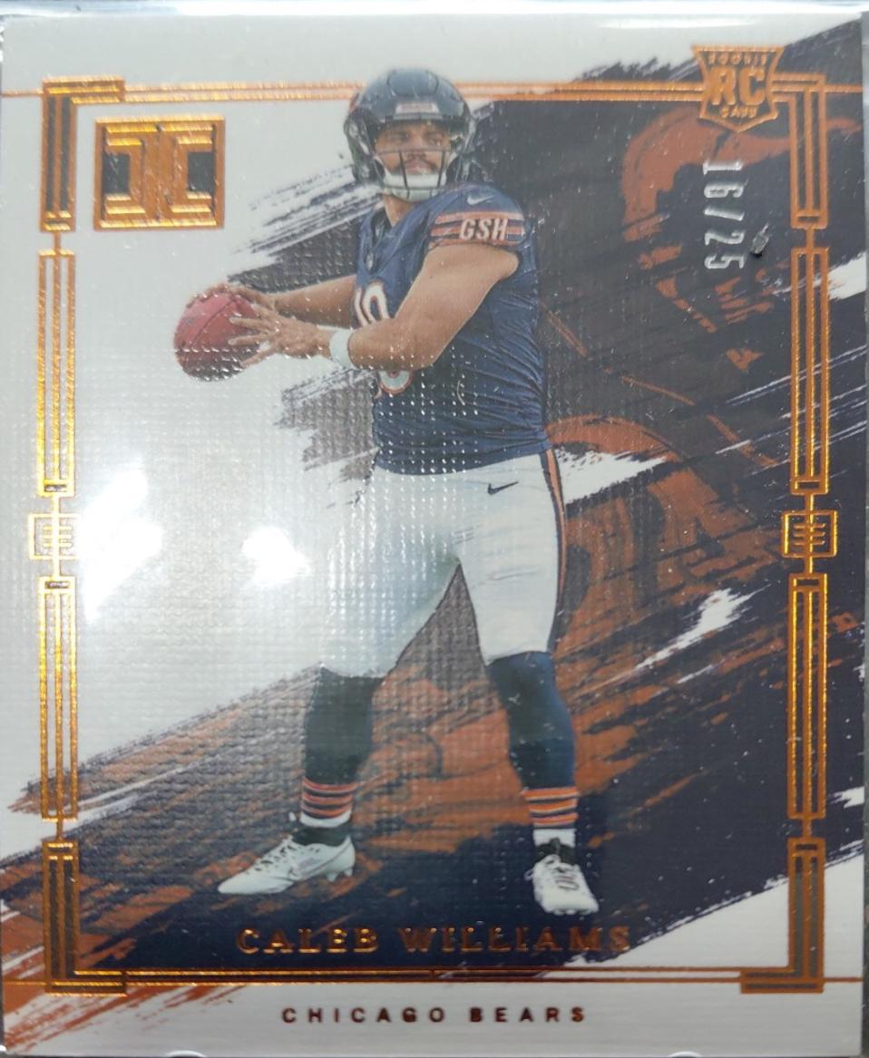 Caleb Williams [Bronze] #71 Prices | 2024 Panini Impeccable | Football ...