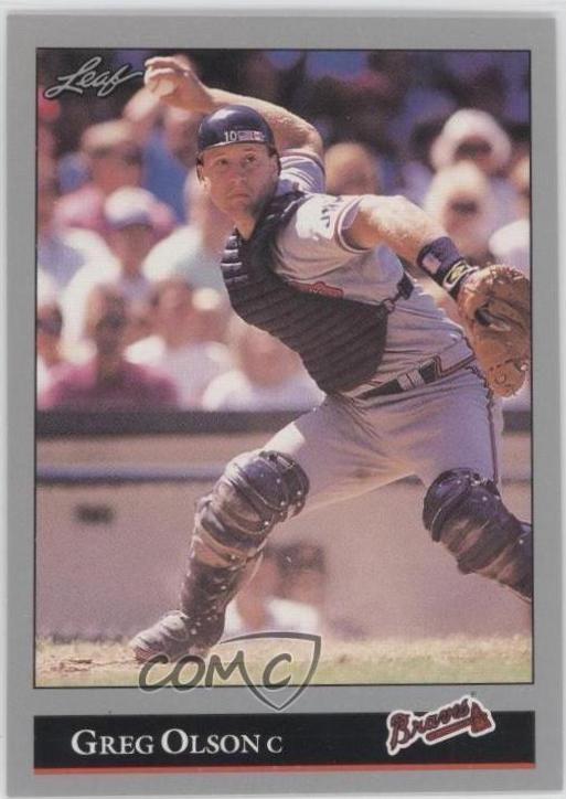 Greg Olson #226 Prices | 1992 Leaf | Baseball Cards