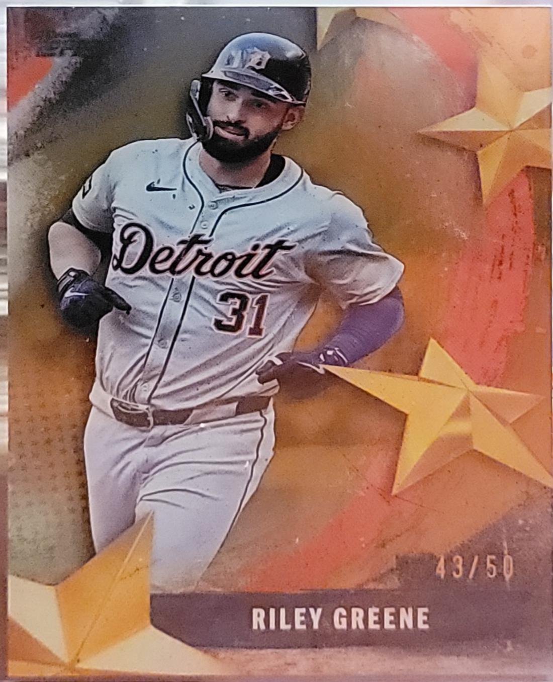 Riley Greene [Gold Foil] #SMLB-40 Prices | 2025 Topps Stars of MLB ...
