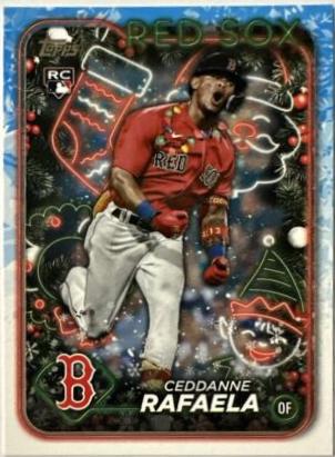 Ceddanne Rafaela [Holiday Variation SP] #H121 Prices [Rookie] | 2024 ...