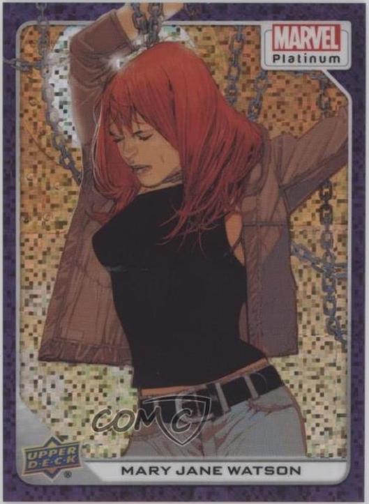 Mary Jane Watson [Purple Pixels] #92 Prices | Marvel 2023 Upper Deck ...