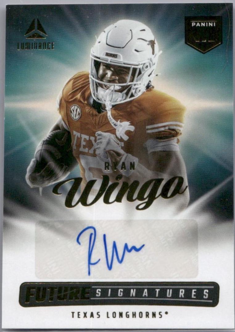 Ryan Wingo #35 Prices | 2025 Panini Luminance Future Signatures NIL ...