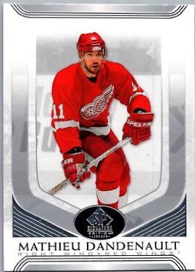 Mathieu Dandenault #148 Prices | 2020 SP Signature Edition Legends ...