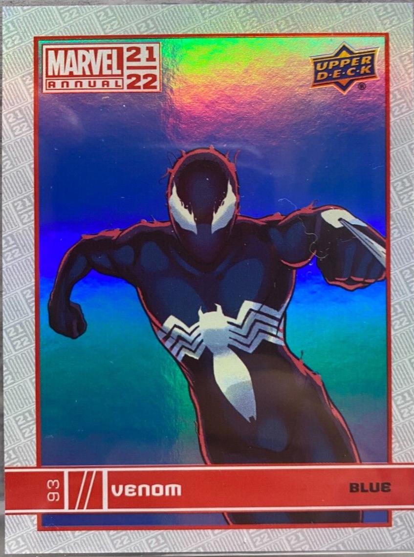 Venom [Blue] #93 Prices | Marvel 2021 Upper Deck Annual | Marvel Cards