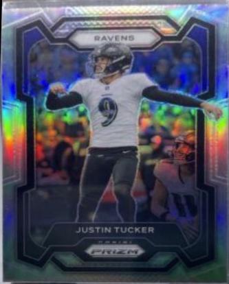 Justin Tucker [Silver] | Ungraded | 2023 Panini Prizm