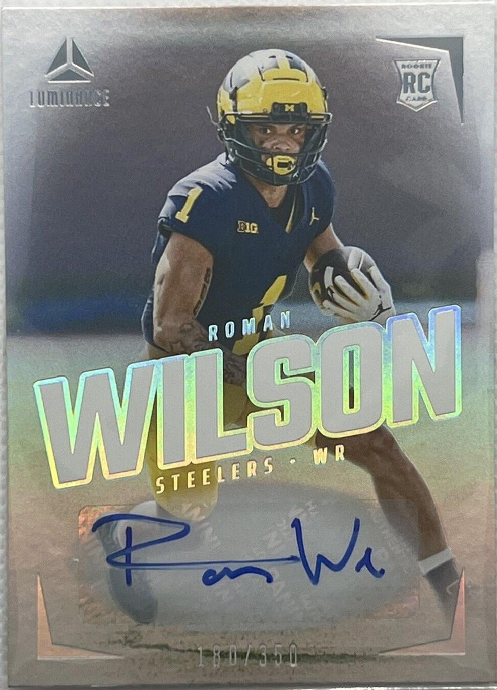 Roman Wilson #151 Prices | 2024 Panini Luminance Rookie Autographs ...