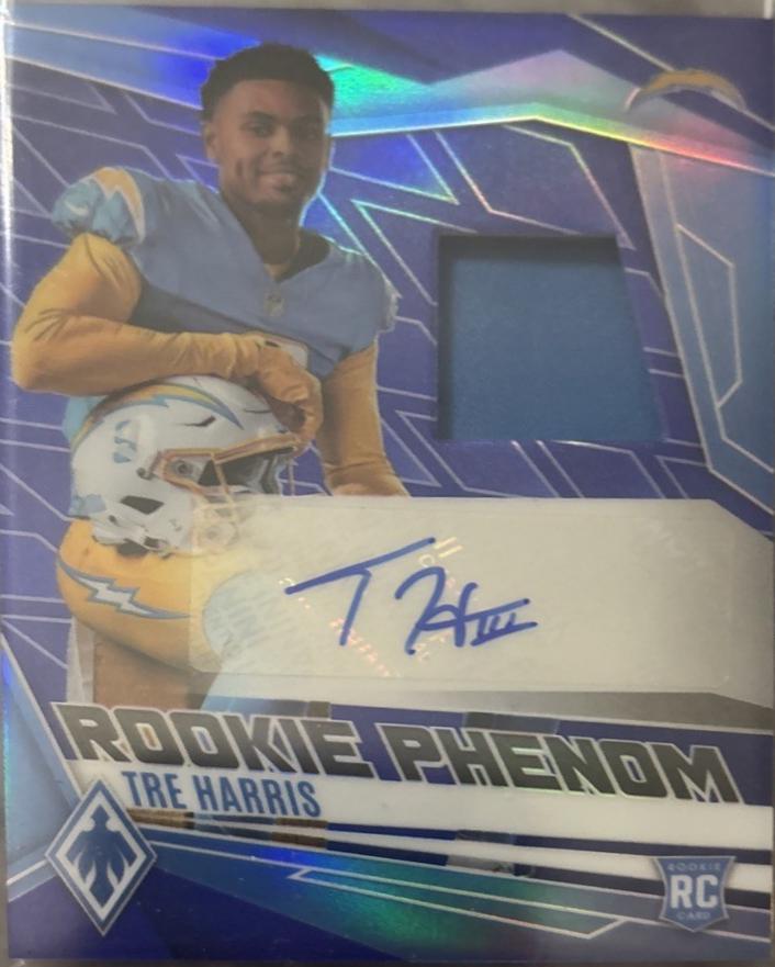 Tre Harris #RPJ-THS Prices | 2025 Panini Phoenix Rookie Phenom Jersey ...