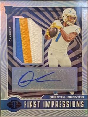 Quentin Johnston [First Impressions Autograph] #128 Prices | 2023 ...
