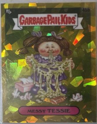 Messy TESSIE [Gold] #45b Prices | Garbage Pail Kids 2020 Sapphire | GPK ...