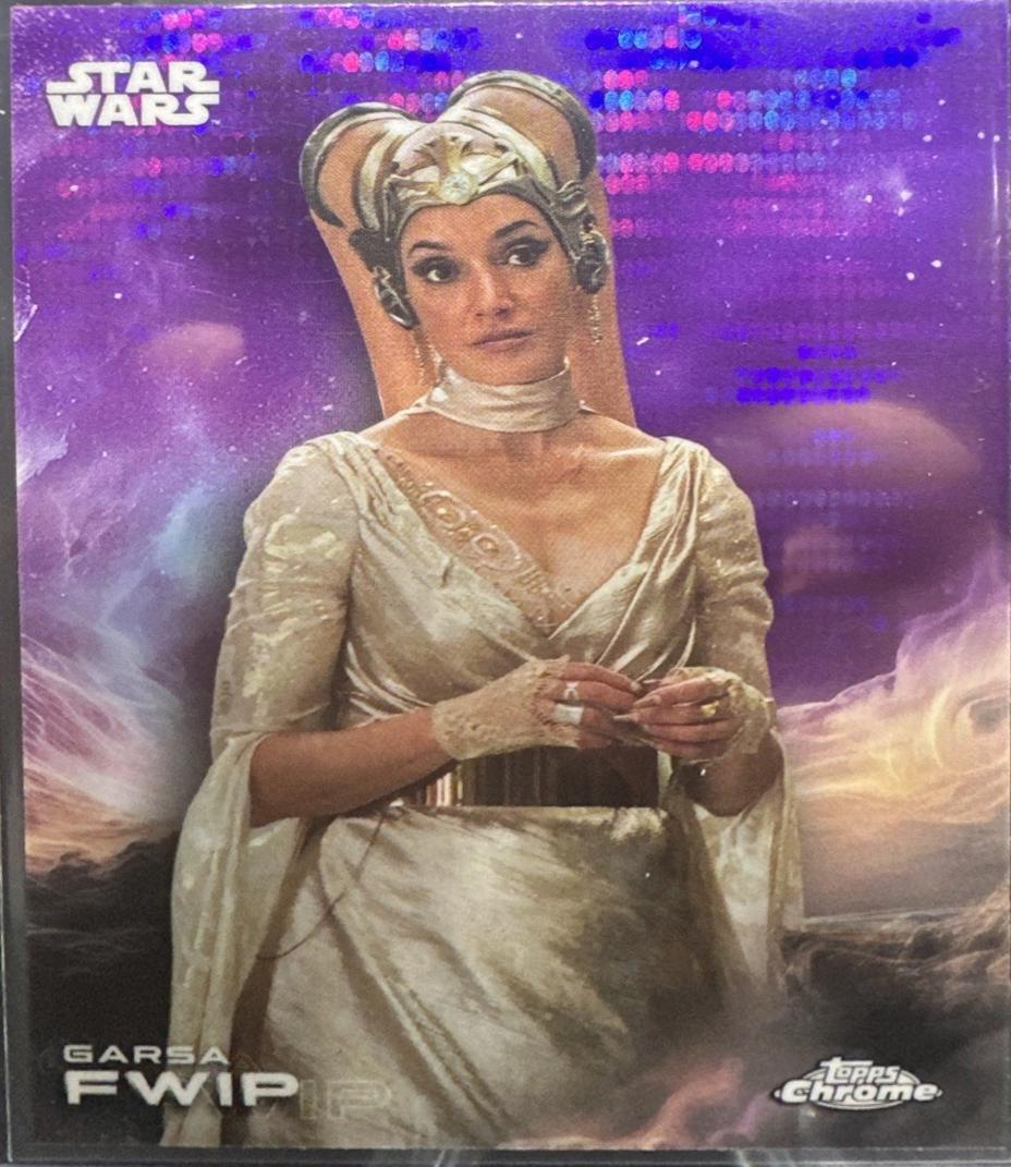 Garsa Fwip [Purple Pulsar] #48 Prices | Star Wars 2025 Topps Chrome ...