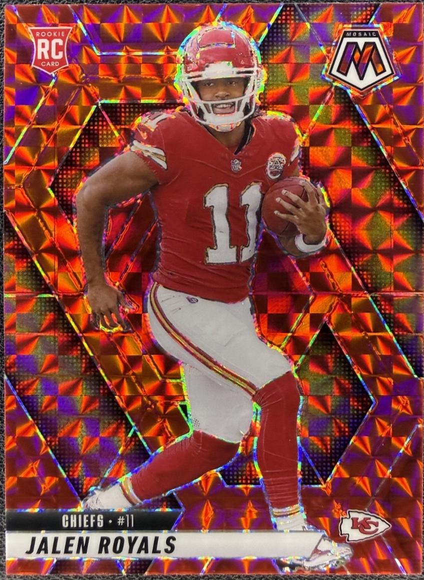 Jalen Royals [Mosaic Red] #313 Prices [Rookie] | 2025 Panini Mosaic ...