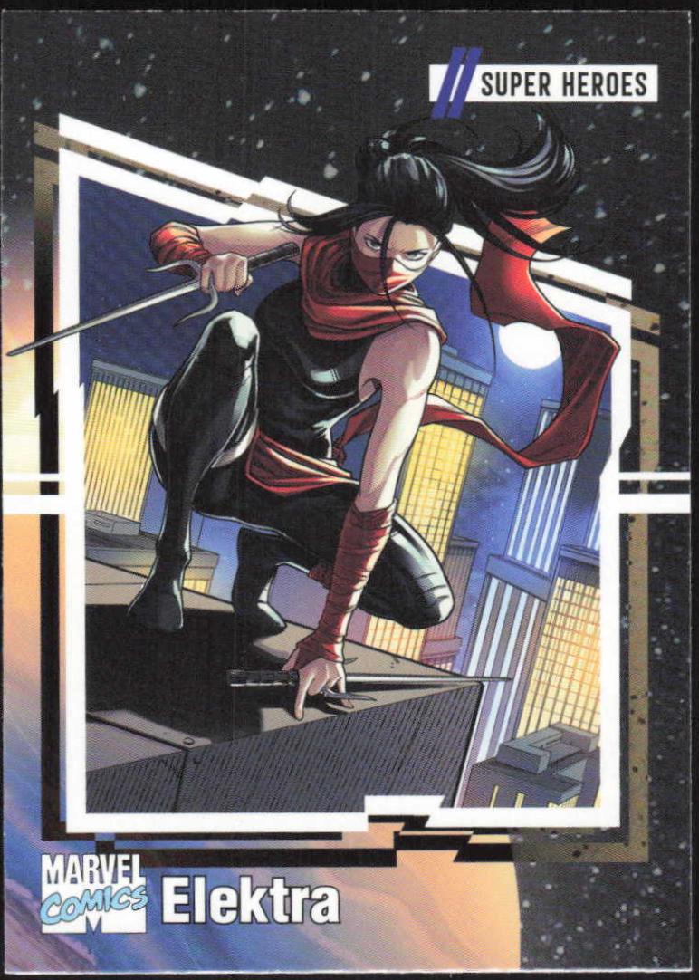 Elektra #39 Prices | Marvel 2024 Upper Deck Spider-Man Renditions Impel ...