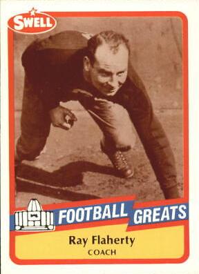 Ray Flaherty #80 Prices | 1989 Swell Greats | Football Cards
