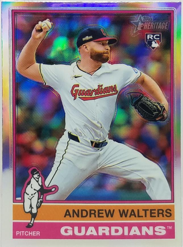 Andrew Walters [Refractor Chrome] #484 Prices | 2025 Topps Heritage ...