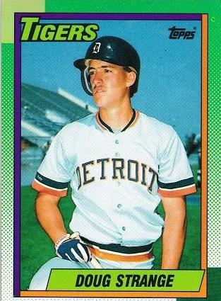 Doug Strange #641 Prices [Rookie] | 1990 Topps | Baseball Cards
