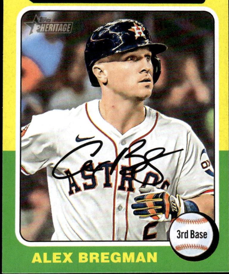 Alex Bregman #571 Prices | 2024 Topps Heritage | Baseball Cards