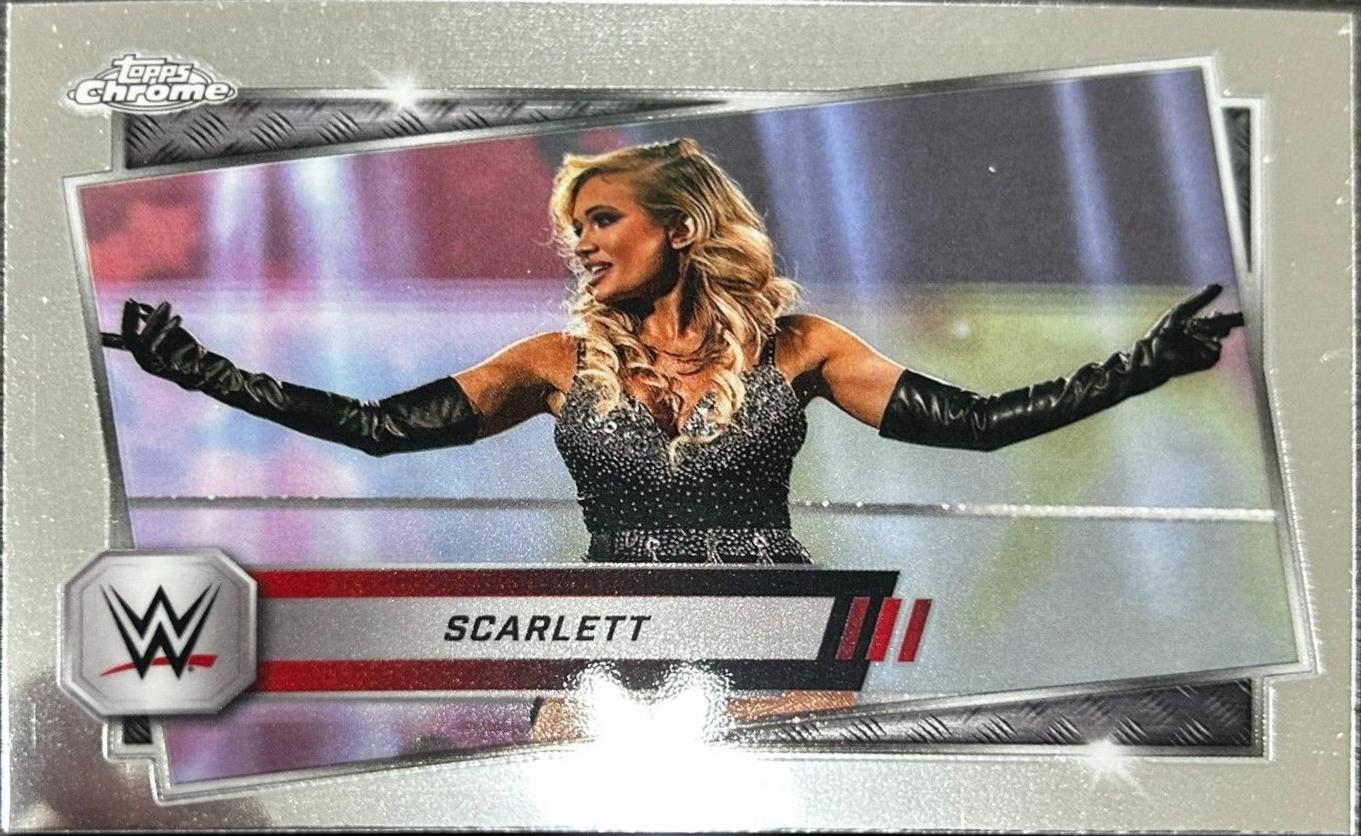 Scarlett #101 Prices | 2025 Topps Chrome WWE | Wrestling Cards