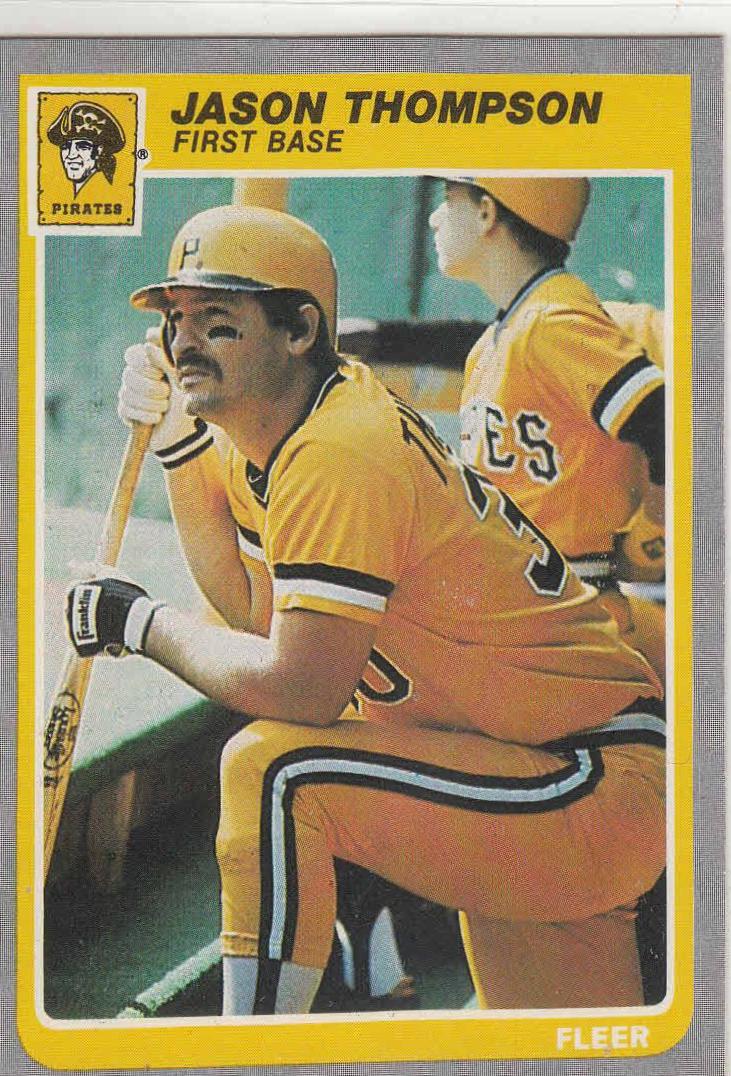 Jason Thompson #478 Prices | 1985 Fleer | Baseball Cards