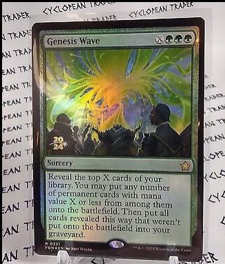 Genesis Wave [Foil] #221 Prices | Magic Foundations | Magic Cards