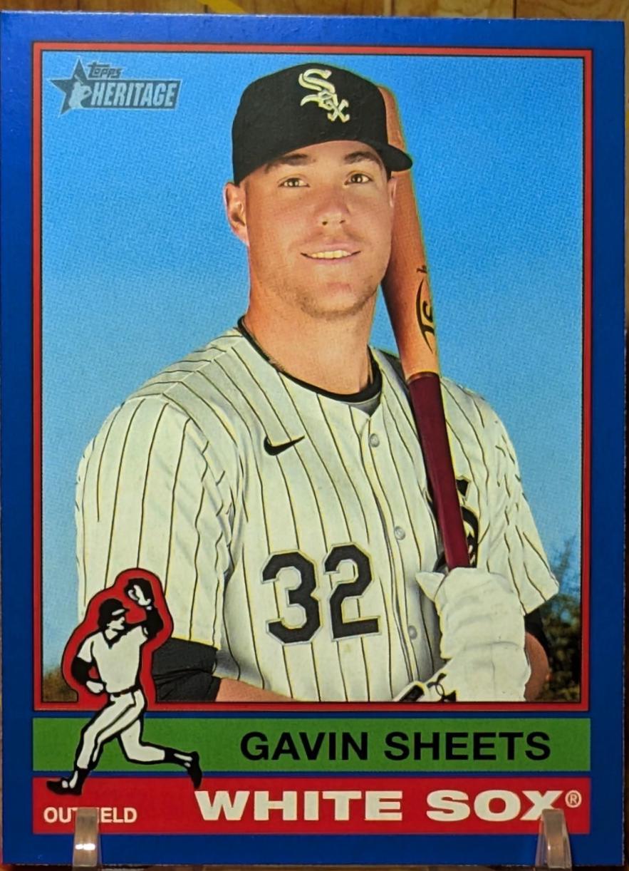 Gavin Sheets [Dark Blue Border] #464 Prices | 2025 Topps Heritage ...