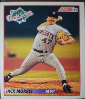 Jack Morris #798 Prices | 1992 Score | Baseball Cards