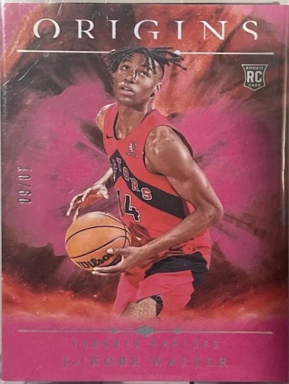 Ja'Kobe Walter [Pink] #90 Prices | 2024 Panini Origins | Basketball Cards