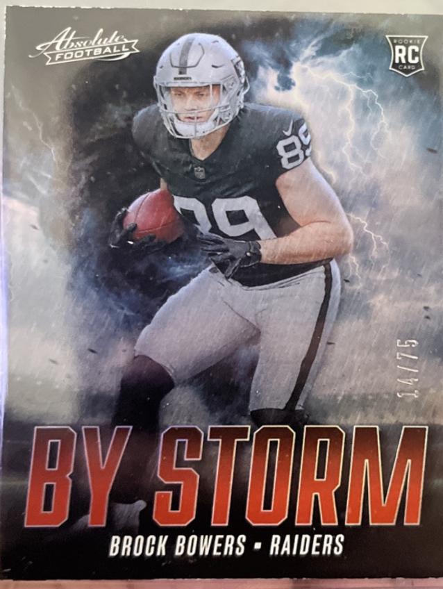 Brock Bowers [Orange Spectrum] #BS-BBS Prices | 2024 Panini Absolute By ...