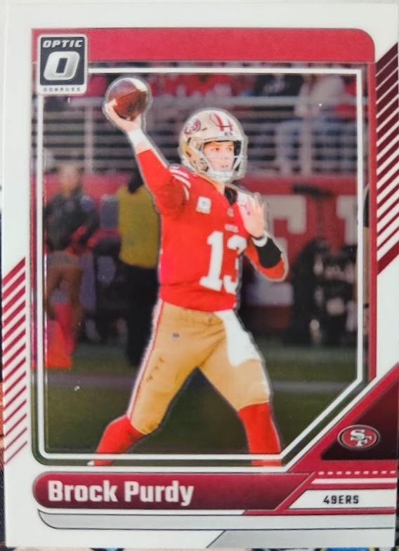 Brock Purdy #170 Prices | 2024 Panini Donruss Optic | Football Cards