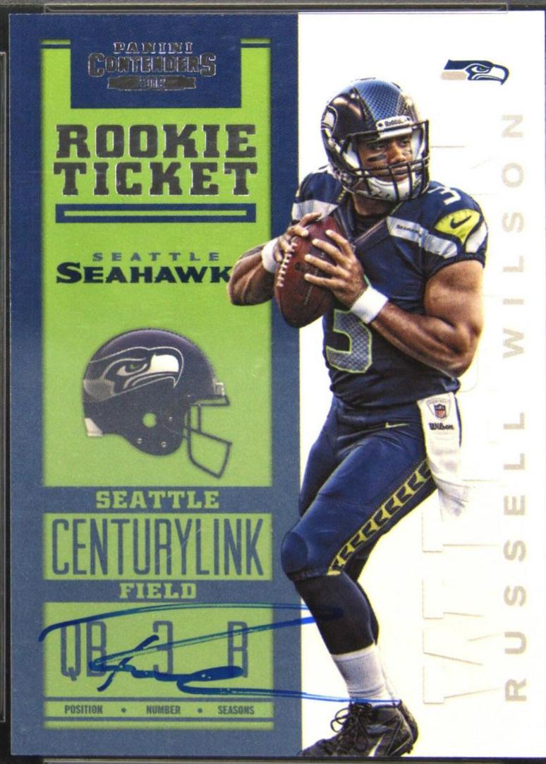 Russell Wilson [Autograph 20th Edition] #225 Prices | 2012 Panini ...