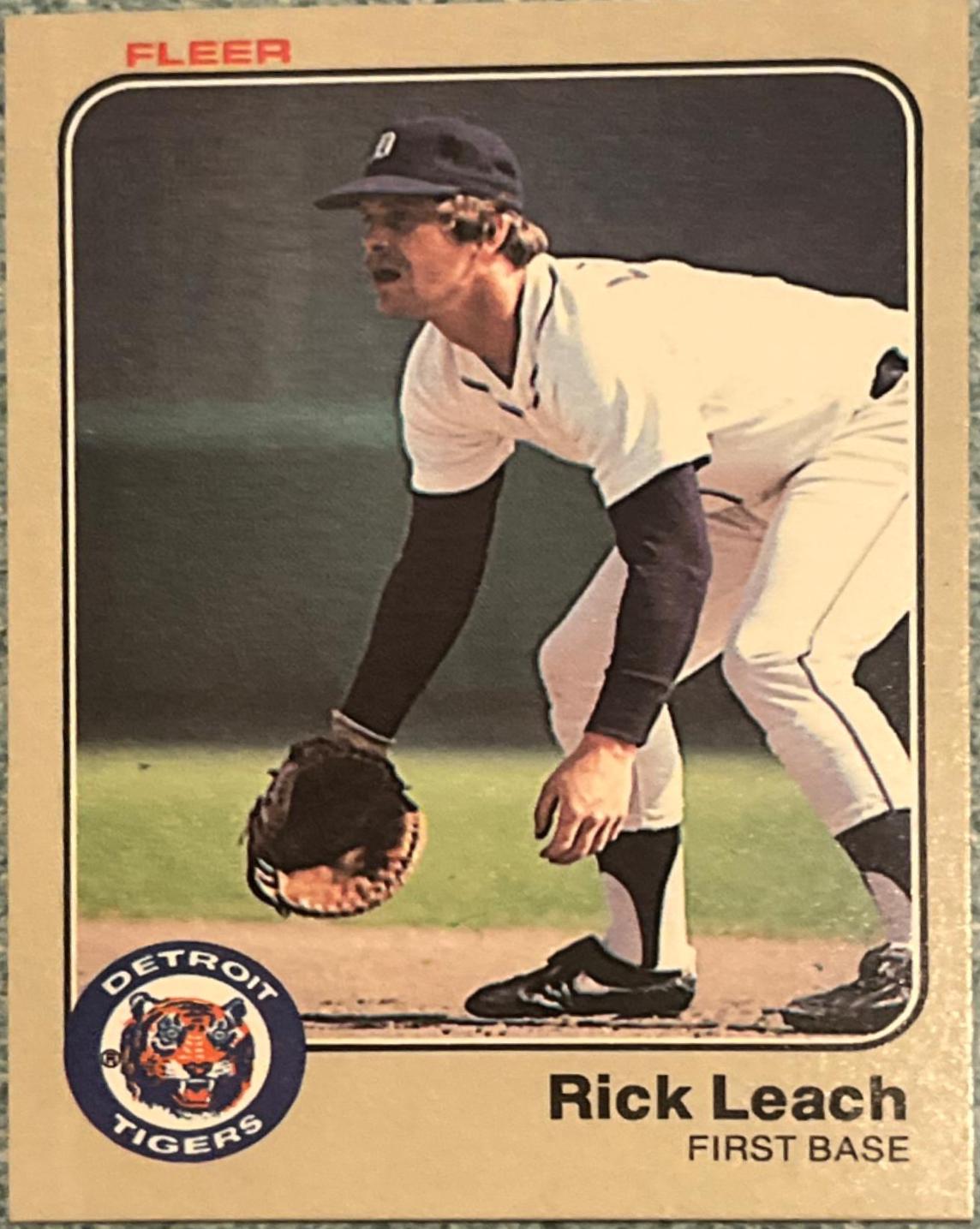 Rick Leach #334 Prices | 1983 Fleer | Baseball Cards