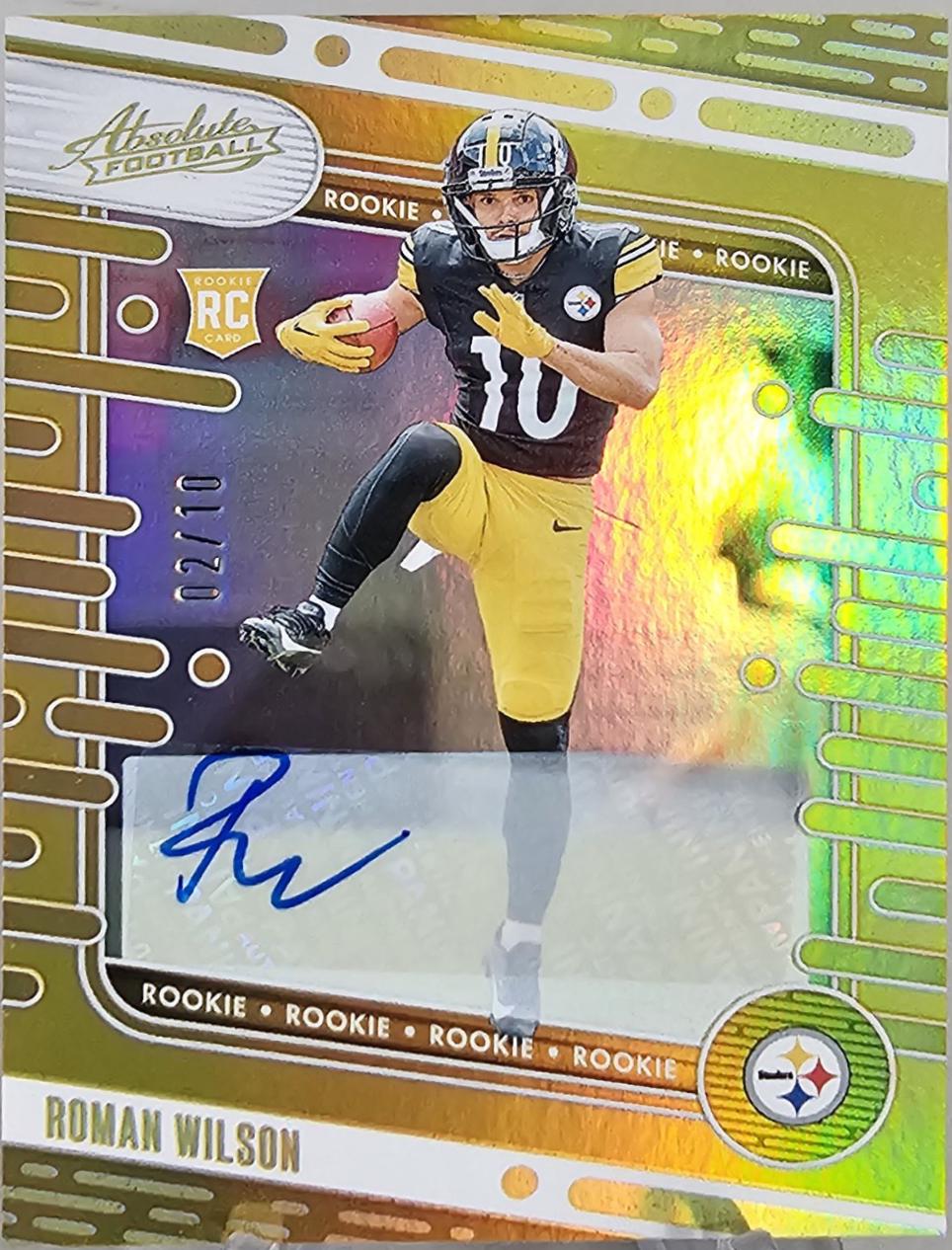 Roman Wilson [Signature Spectrum Gold] #169 Prices | 2024 Panini ...