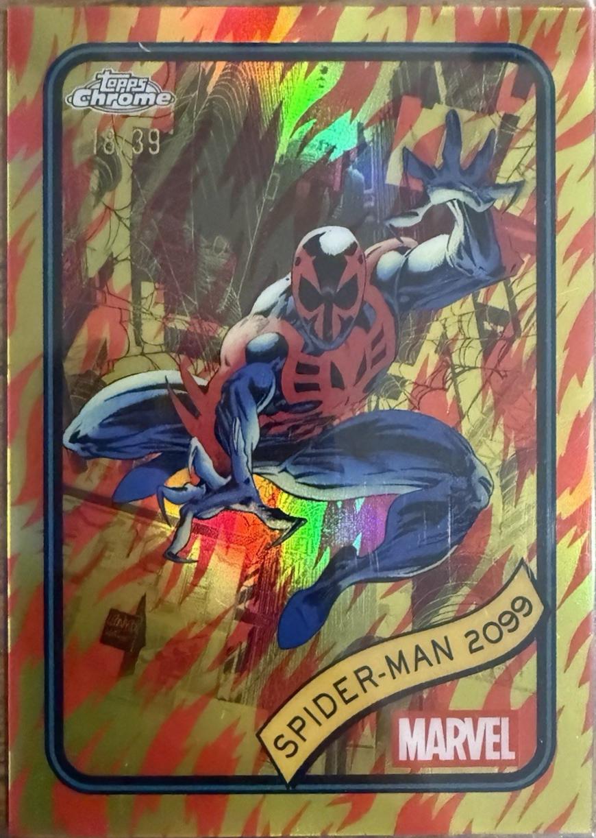 Spider-Man 2099 [Human Torch] #112 Prices | Marvel 2025 Topps Chrome ...