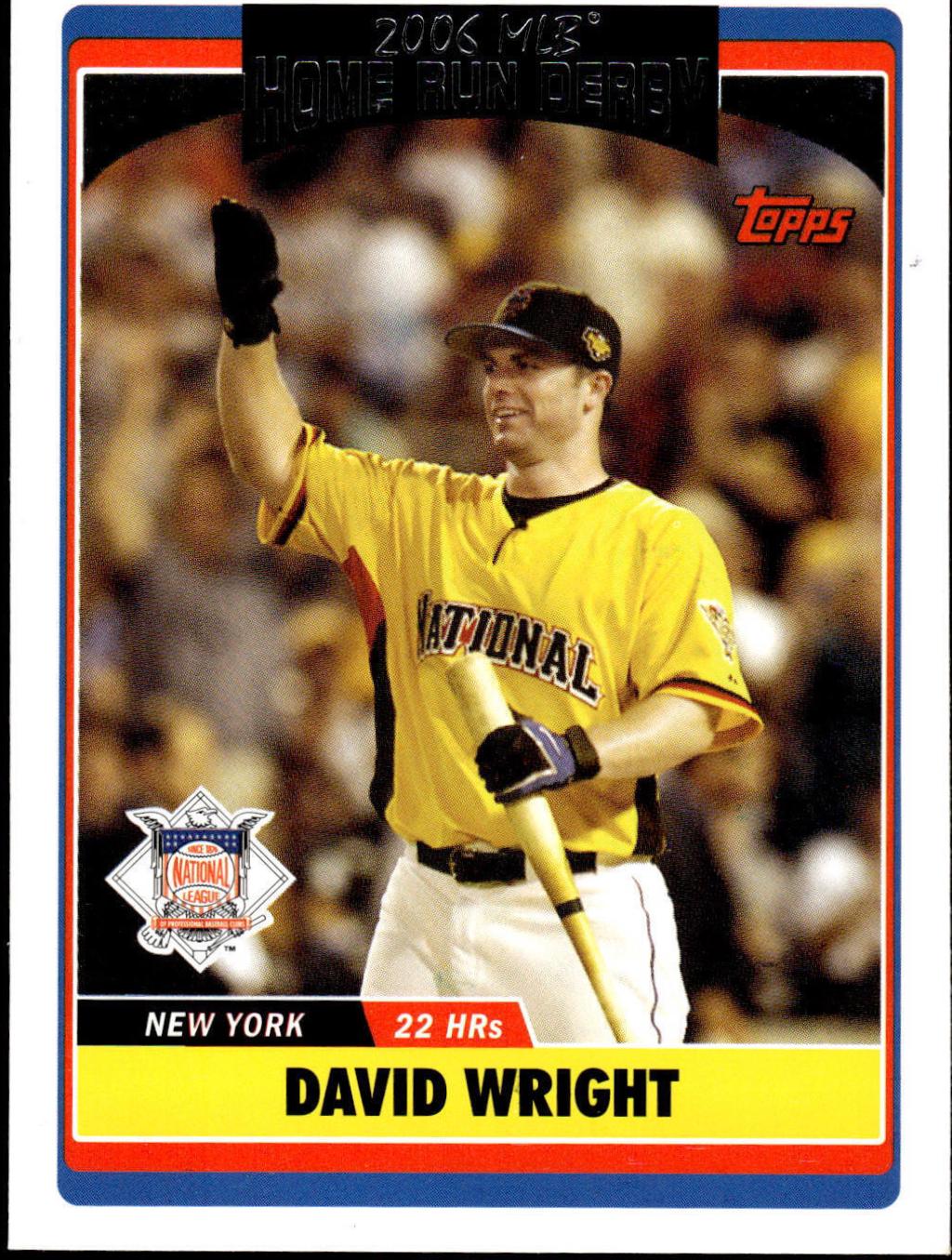 David Wright [Gold] #UH284 Prices | 2006 Topps Updates & Highlights ...