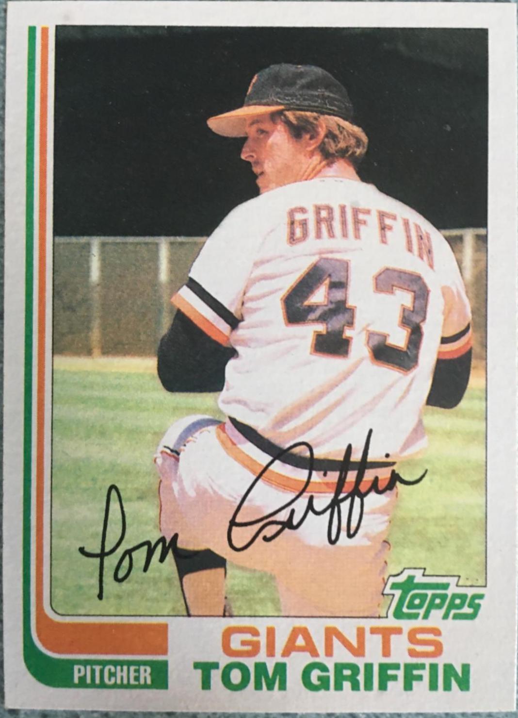 Tom Griffin #777 Prices | 1982 Topps | Baseball Cards