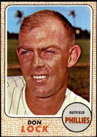 Don Lock #59 Prices | 1968 Topps | Baseball Cards