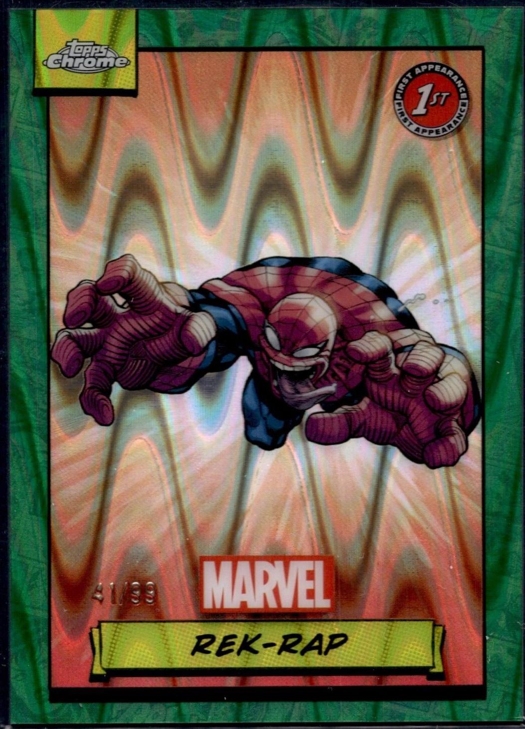 Rek-rap [Green Gamma Ray Wave] #41 Prices | Marvel 2024 Topps Chrome ...