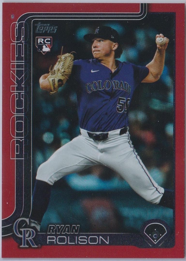 Ryan Rolison [Red Diamante Foil] #US124 Prices [Rookie] | 2025 Topps ...