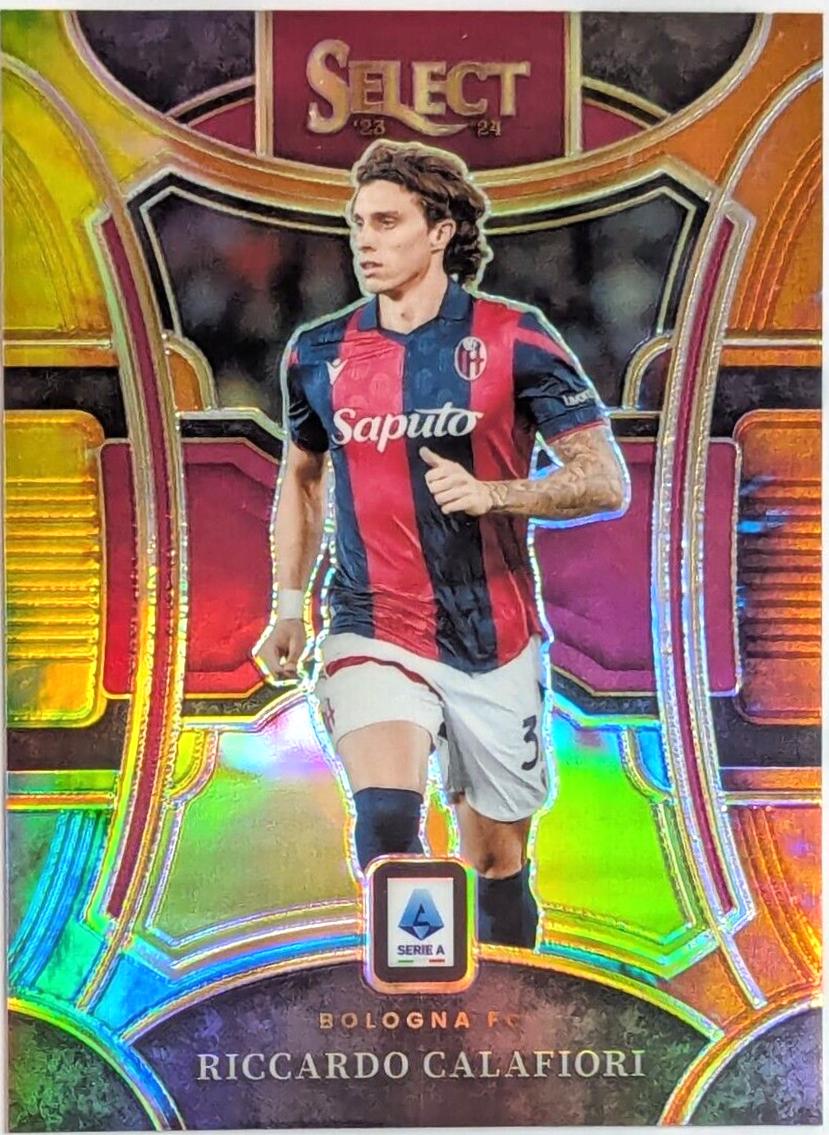 Riccardo Calafiori [Tie-Dye] #198 Prices | 2023 Panini Select Serie A ...