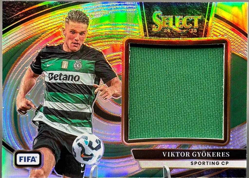 Viktor Gyokeres #JS-VG Prices | 2024 Panini Select FIFA Jumbo Swatch ...